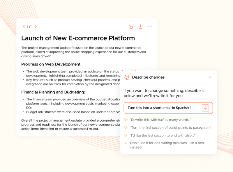 Vnote.ai: You Talk, We'll Write
